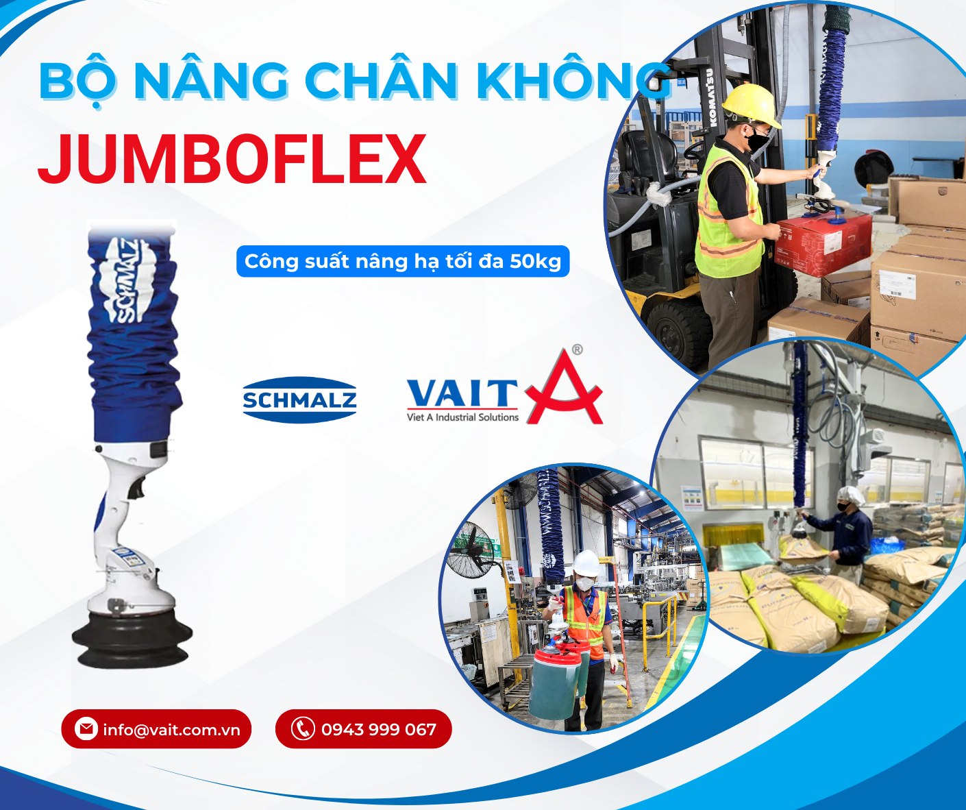 Bộ nâng chân không - Vacuum Lifter Jumboflex Schmalz - Công Ty TNHH ...